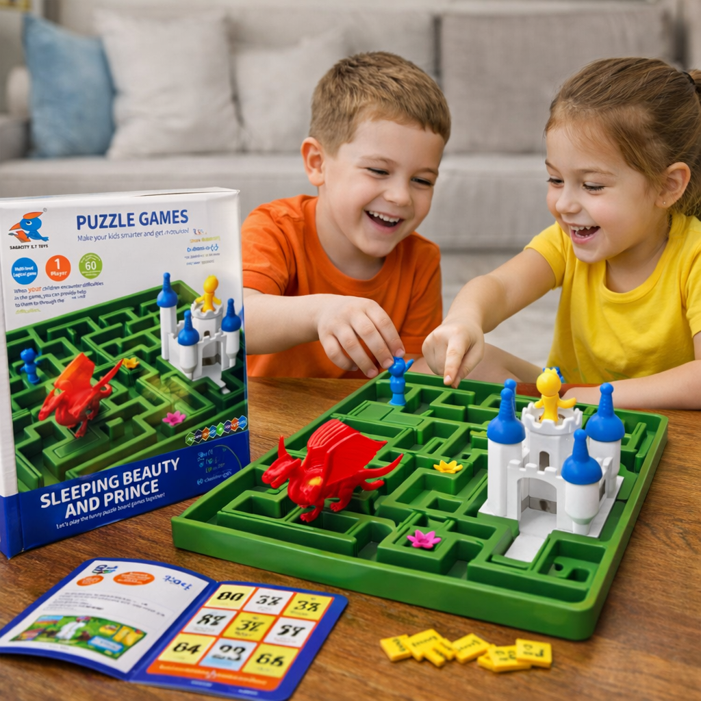 Sleeping Beauty & Prince Maze Puzzle Game – 60 Brain Challenges! - layajoy
